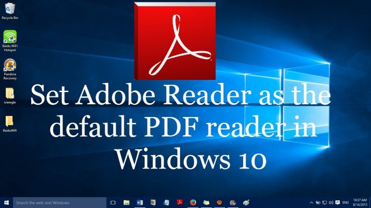Adobe Reader For Windows 10 That You Can Set Up Easily